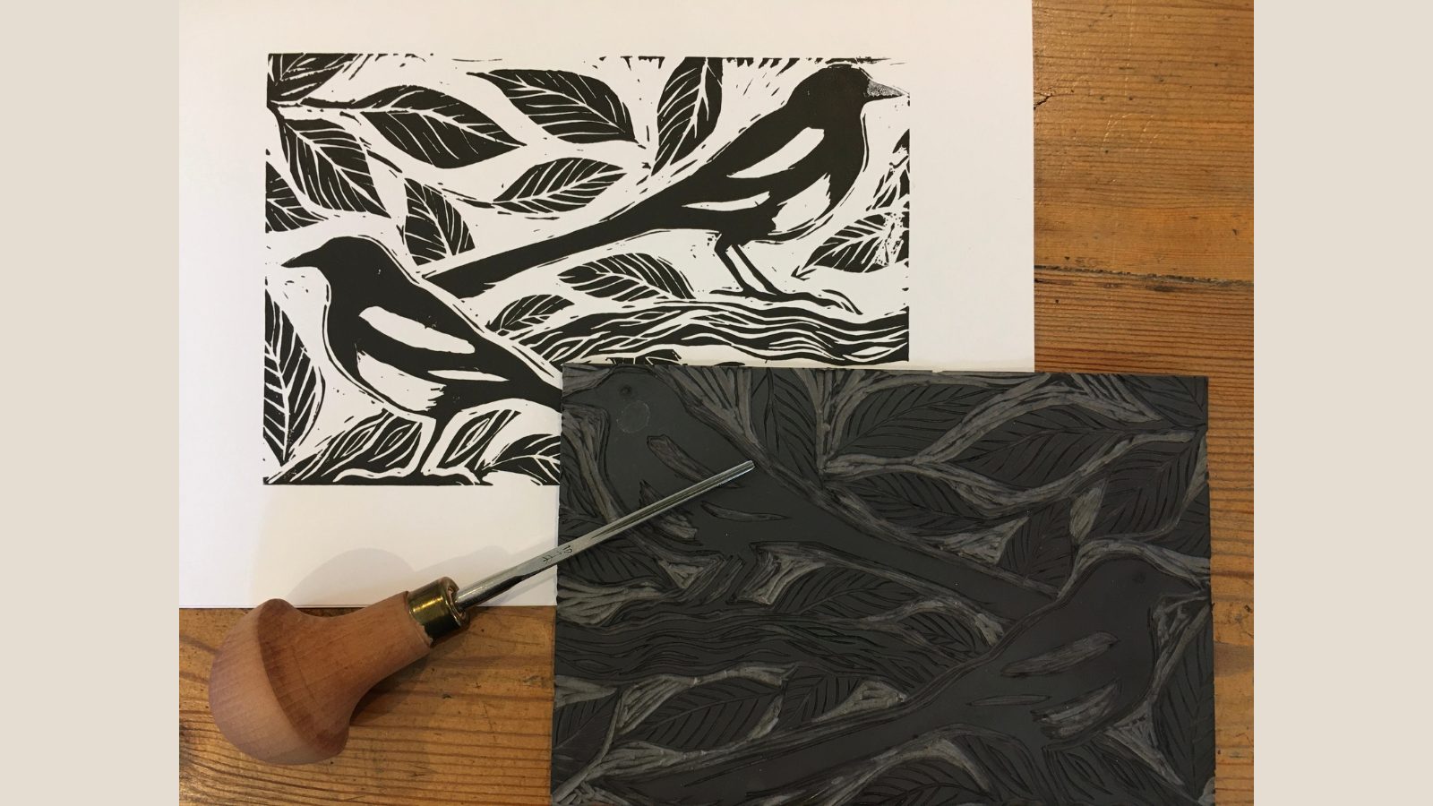 Lino Printmaking Workshop - Lakeside Arts, Nottingham