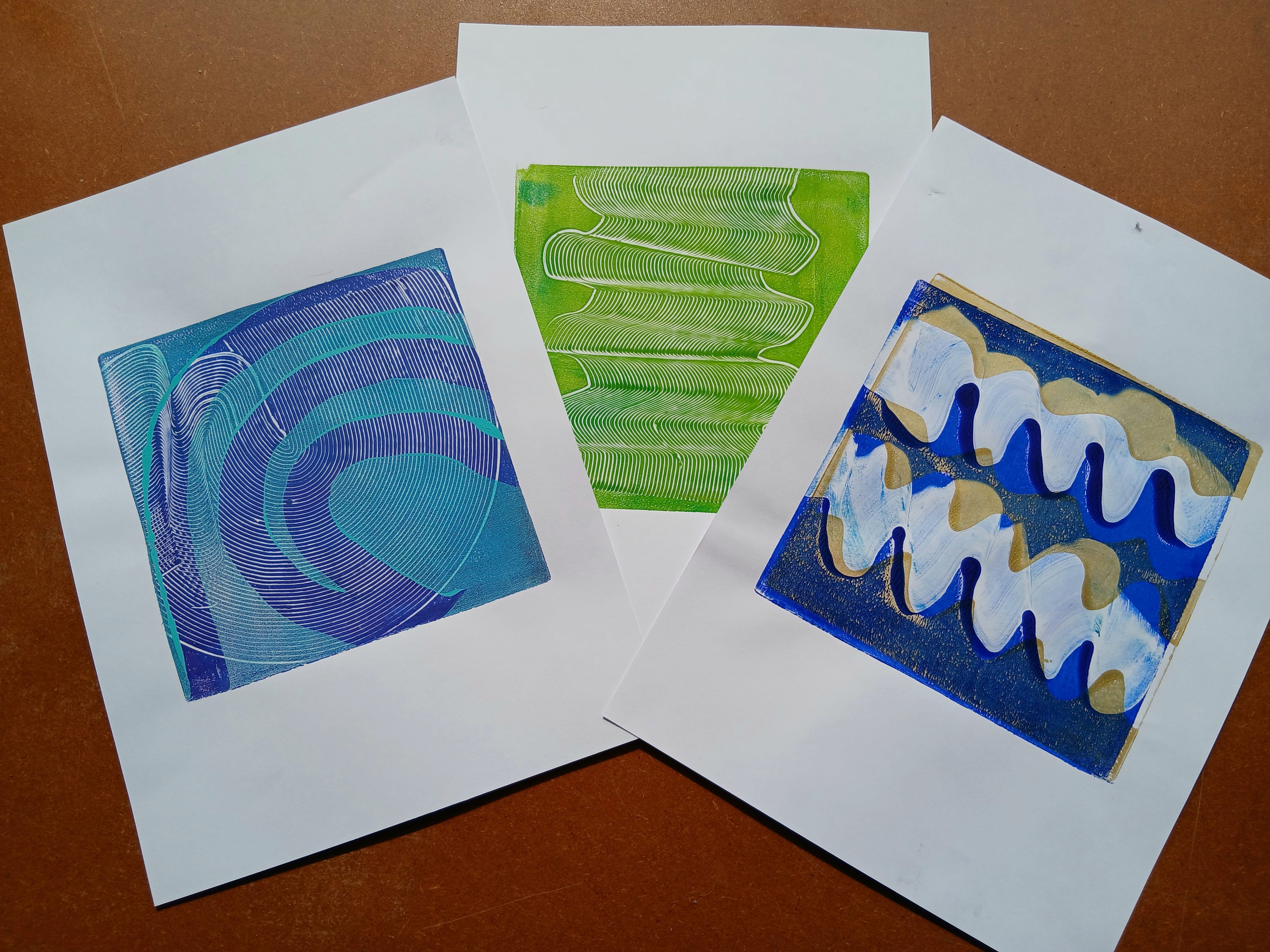 Curves in Nature Printmaking - Lakeside Arts, Nottingham